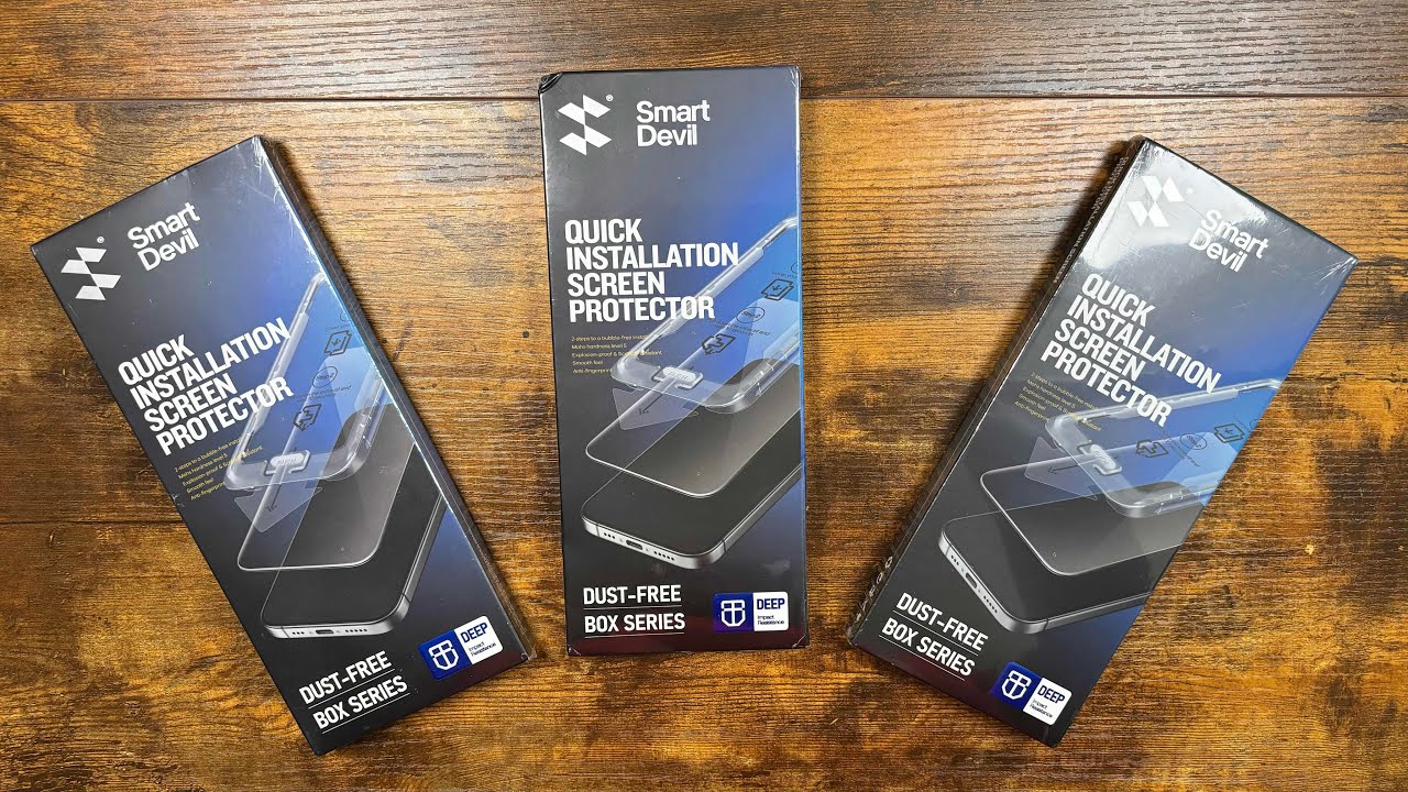 Smart Devil Screen Protector | iPhone 15 Easiest Installation EVER 🔥 ...