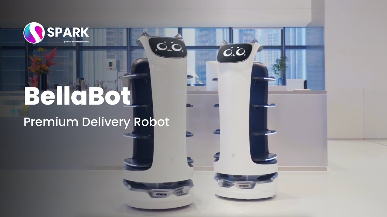 BellaBot, Premium Delivery Robot - YouTube