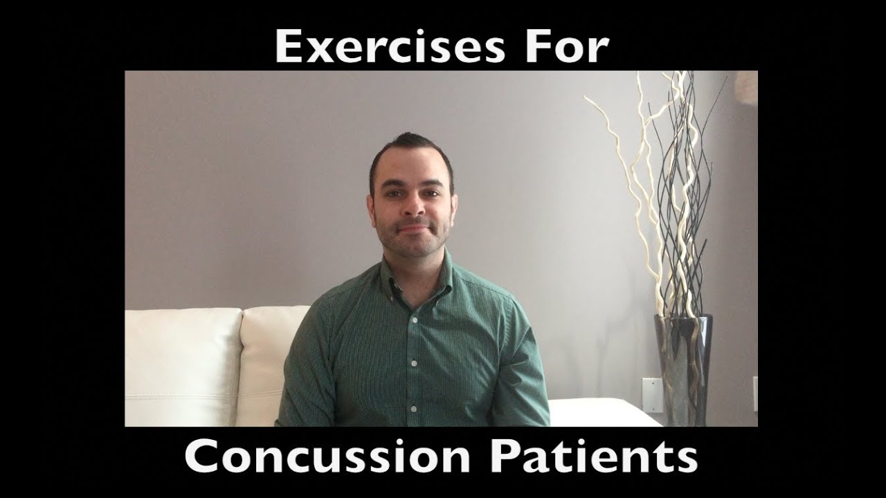 Exercises for Concussion Patients - YouTube