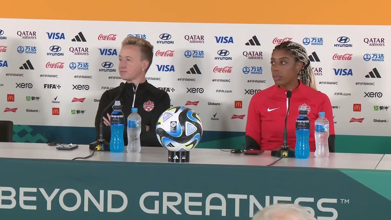 Canada's entire press conference pre-Ireland - YouTube