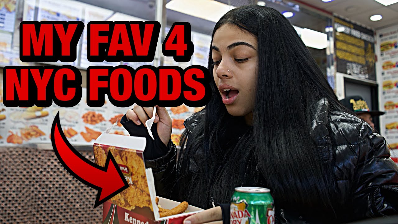 eating MY FAV 4 NYC foods for a day 🤤😈 *PT2* - YouTube
