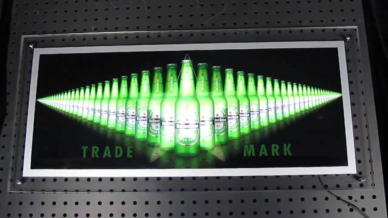 Carlsberg Flashing Light Box - YouTube