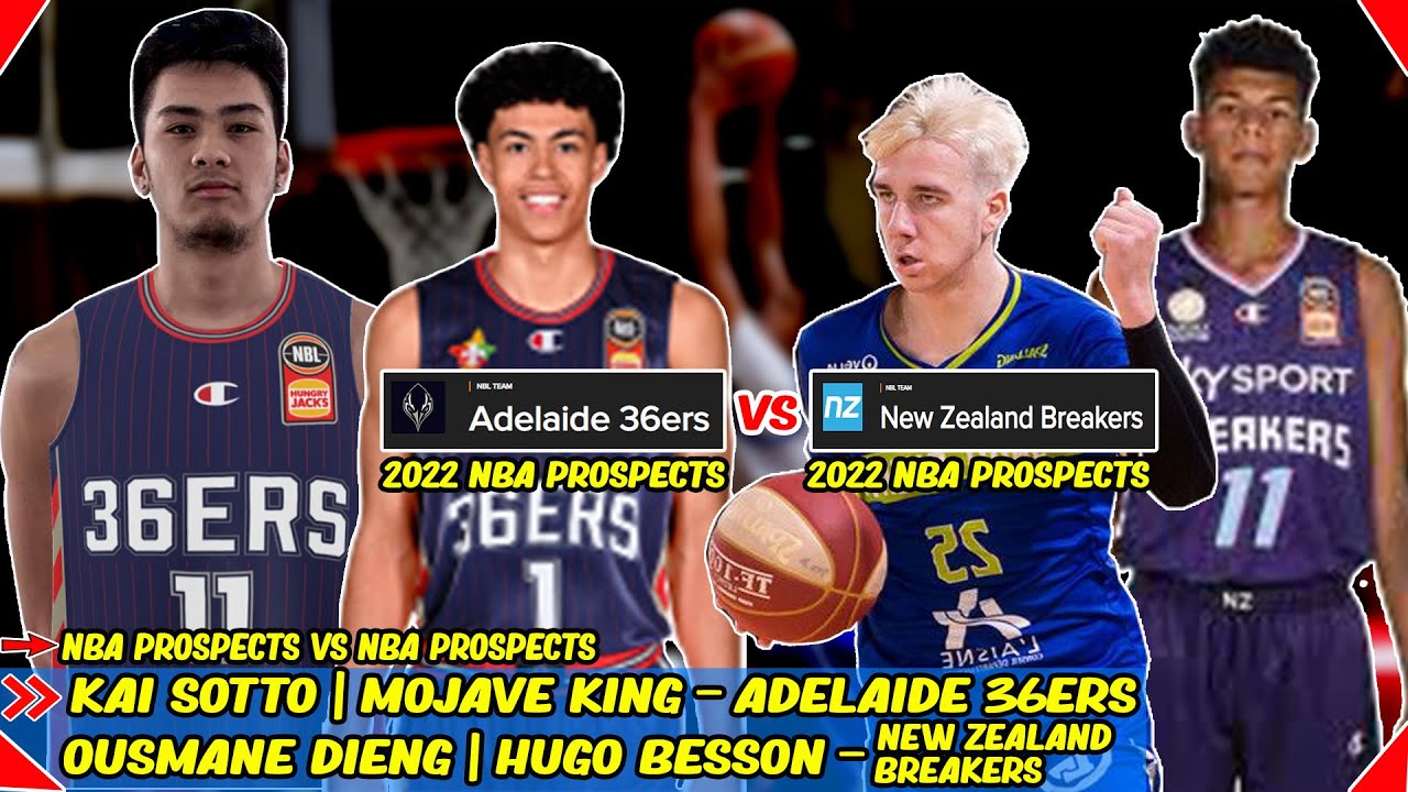 36ers VS Breakers - aabangan ng mga NBA scouts | Kai Sotto, Mojave King ...