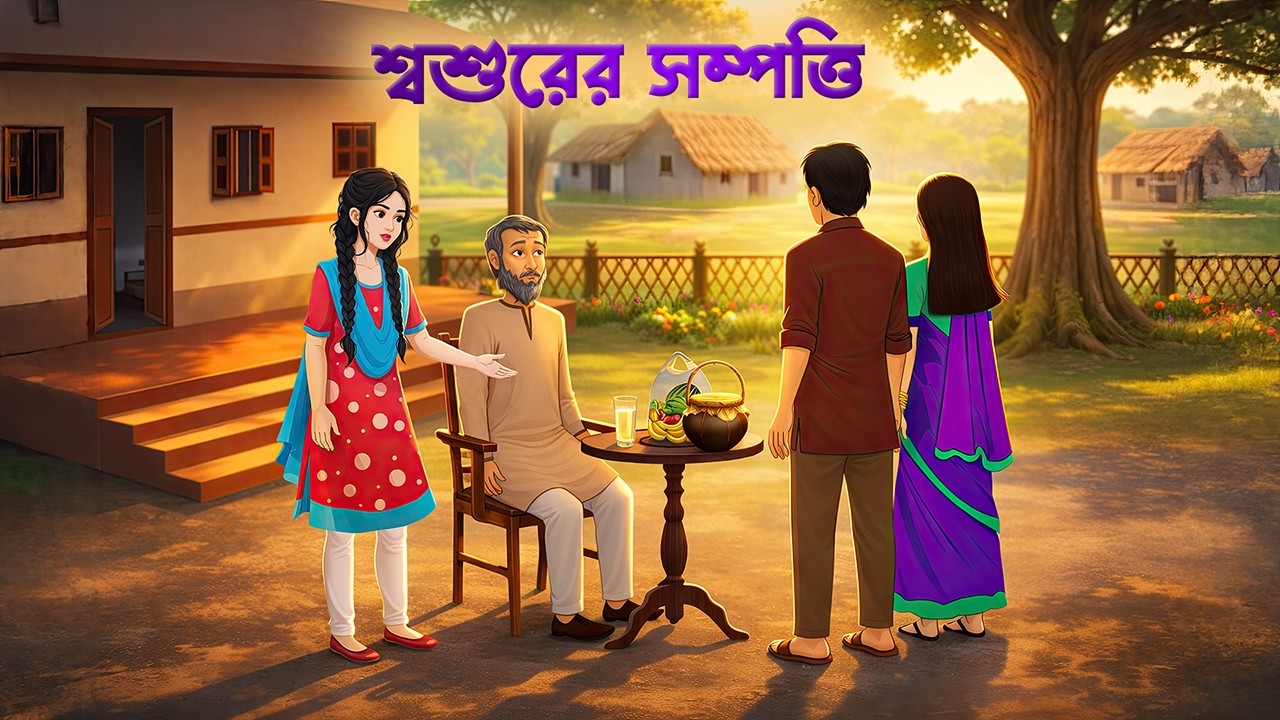 শ্বশুরের সম্পত্তি | Bengali Moral Story | Bangla Natok | Golpo Konna ...