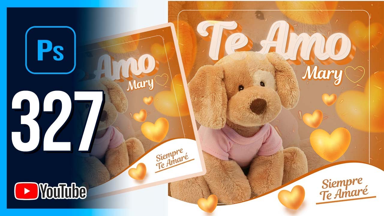 Tutorial 𝐓𝐀𝐑𝐉𝐄𝐓𝐀 𝐃𝐄 𝐀𝐌𝐎𝐑 Love card EN 𝐏𝐇𝐎𝐓𝐎𝐒𝐇𝐎𝐏 - YouTube