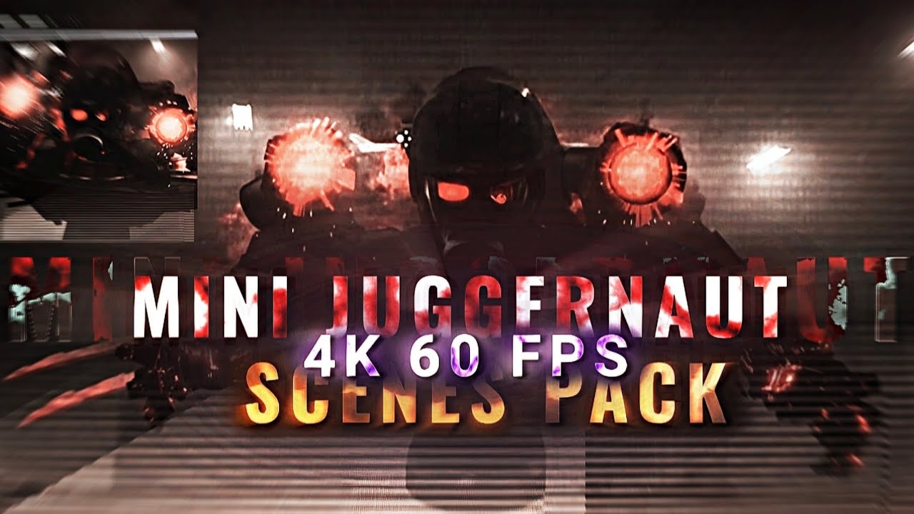Mini Astro Juggernaut Scene Pack 4k 60 FPS || Mini Juggernaut Clips For ...