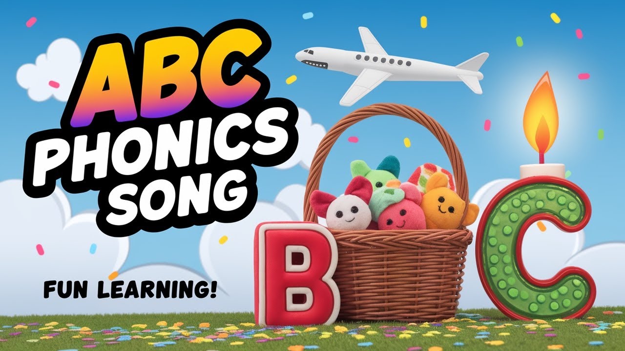 Quick and Fast A to Z Phonics Song for Kids | Fun Learning ABC Sounds ...