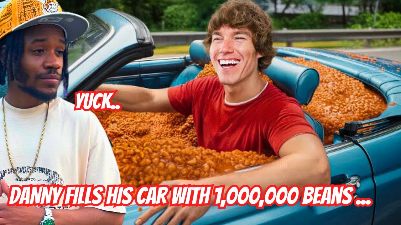Danny Duncan drives Car With 1,000,000 Beans... - YouTube
