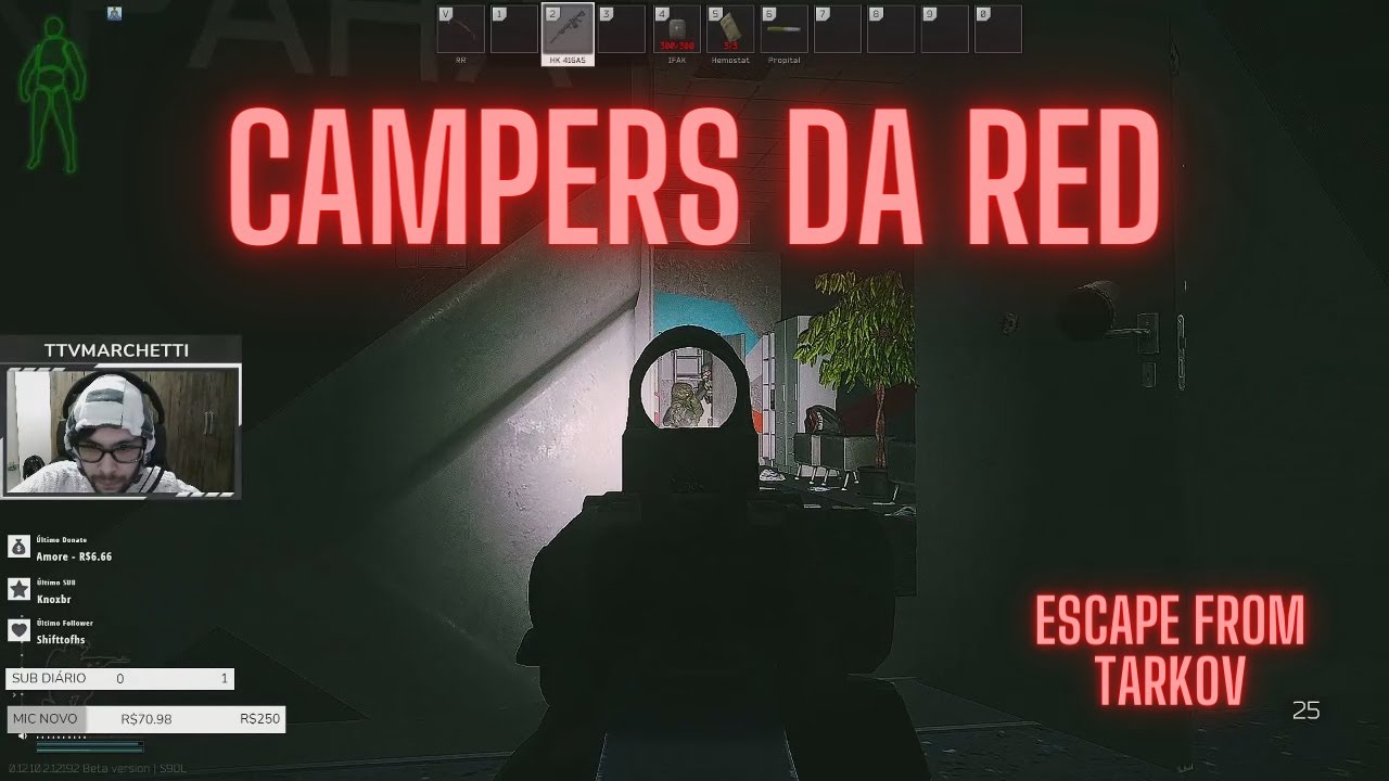 CAMPERS DA RED !!! ESCAPE FROM TARKOV GAMEPLAY - YouTube
