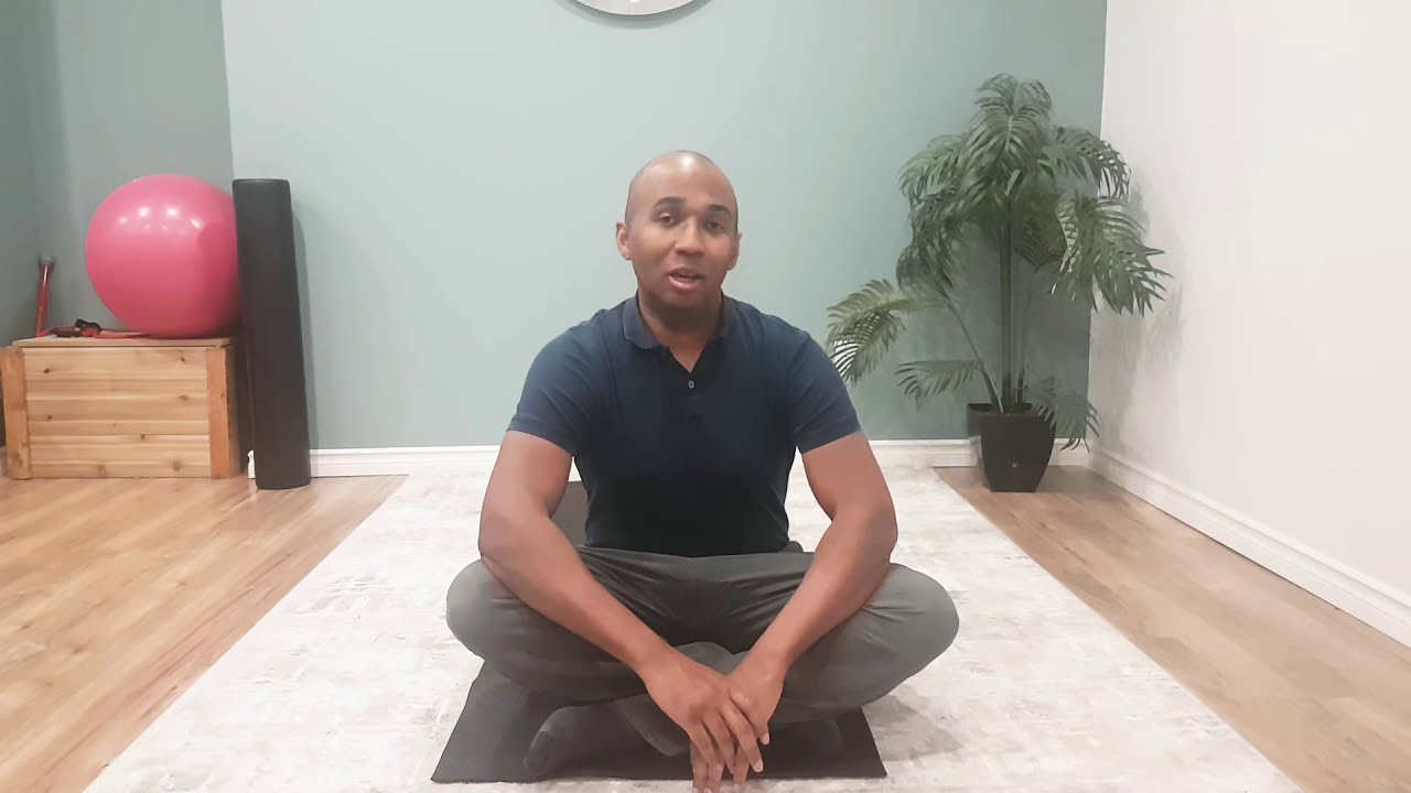 Thread The Needle Exercise: Thoracic Mobility Physiotherapy - YouTube