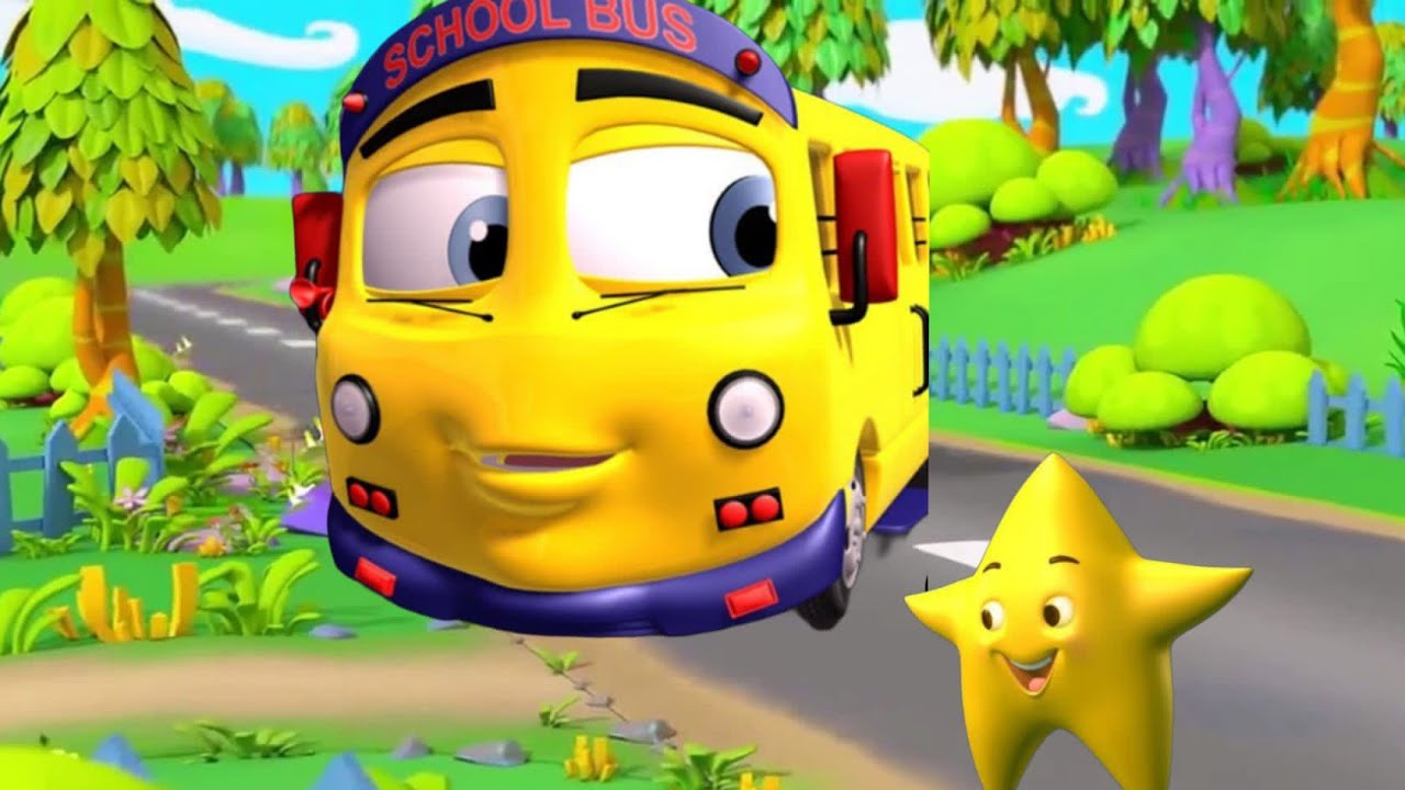 Wheel on the bus+twinkle twinkle little star.kidsrhymes with sounds ...