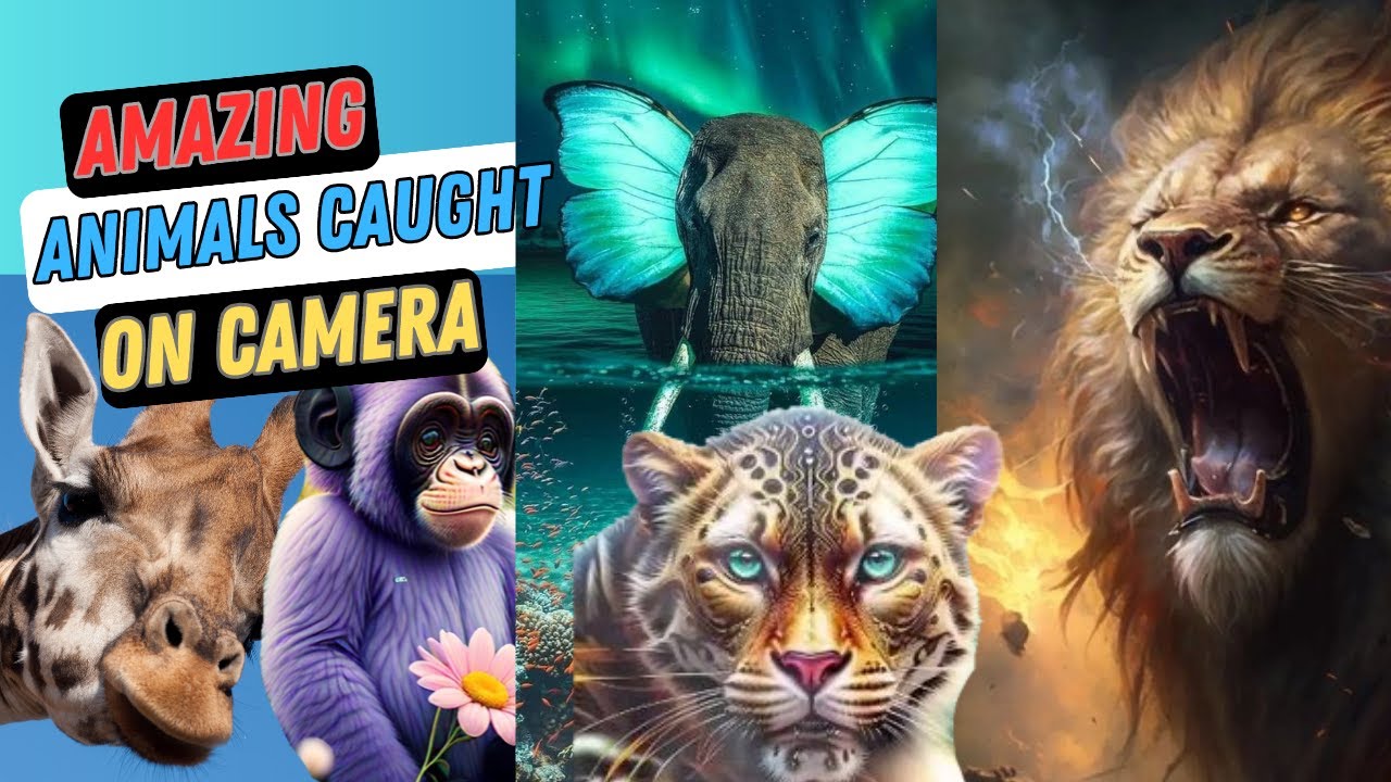 Amazing animals caught on camera that most haven't seen, part.1 - YouTube