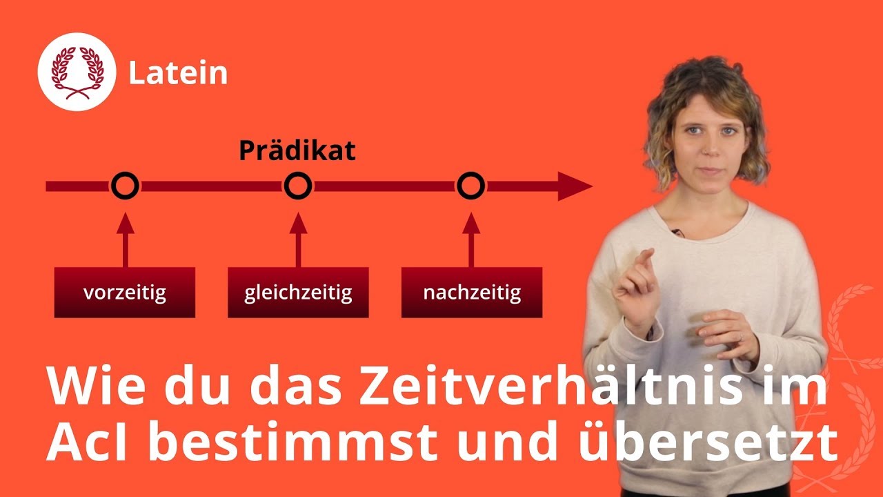 Zeitverhältnis von AcI bestimmen und übersetzen: einfach erklärt ...