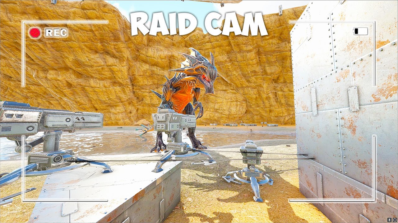 Ark Raid Cam - Ragnarok Dessert Crack RAID!! OP SPOT OR? - YouTube