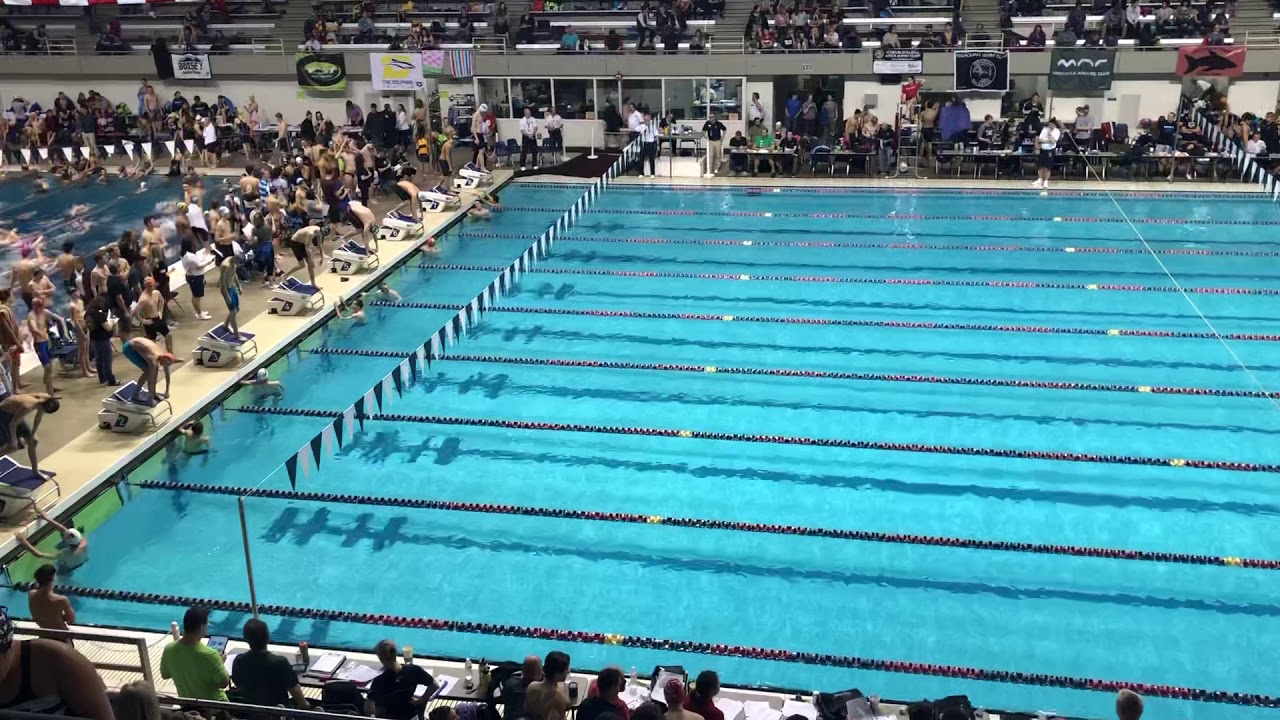 Men’s 100 Freestyle - Jacob Low in Lane 7 - YouTube