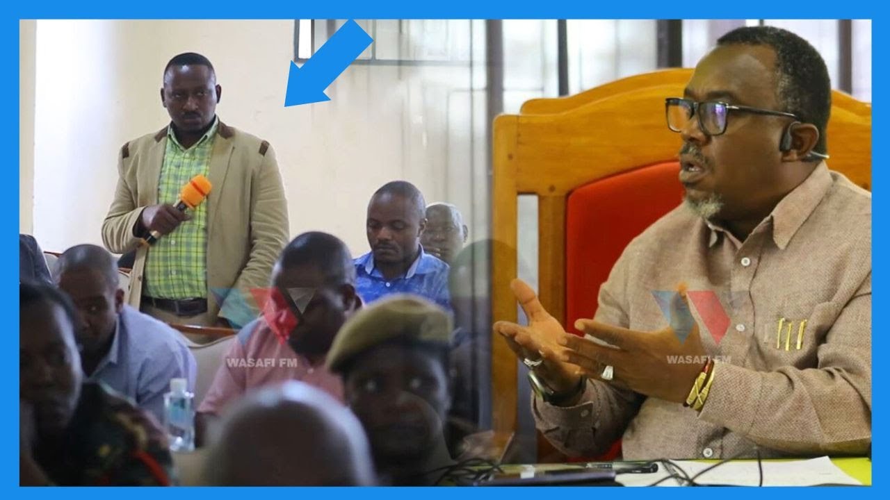 KIMEUMANA! AFISA MIPANGO MORO ASHINDWA KUJIBU MASWALI YA RC ''HUJUI ...
