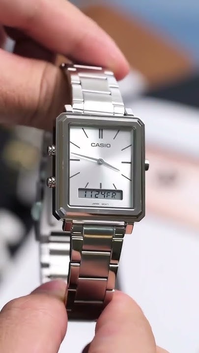Casio MTP-B205D-7E ⌚️🤍 - YouTube