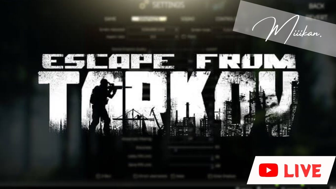 【EFT＃2】 タルコフ初心者が初コフする配信 【escapefromtarkov配信】 - YouTube