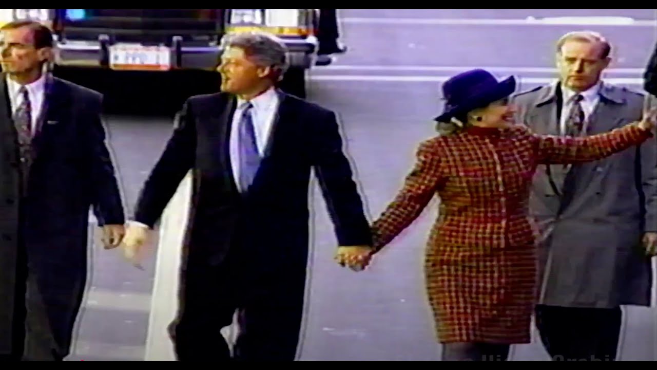 Inauguration '93 - President Bill Clinton - ABC news coverage - YouTube