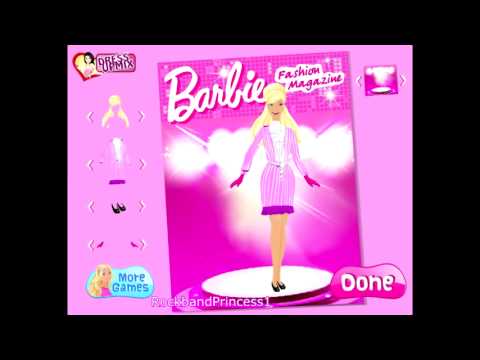 Barbie Fashion Magazine Game   Barbie Games For Girls