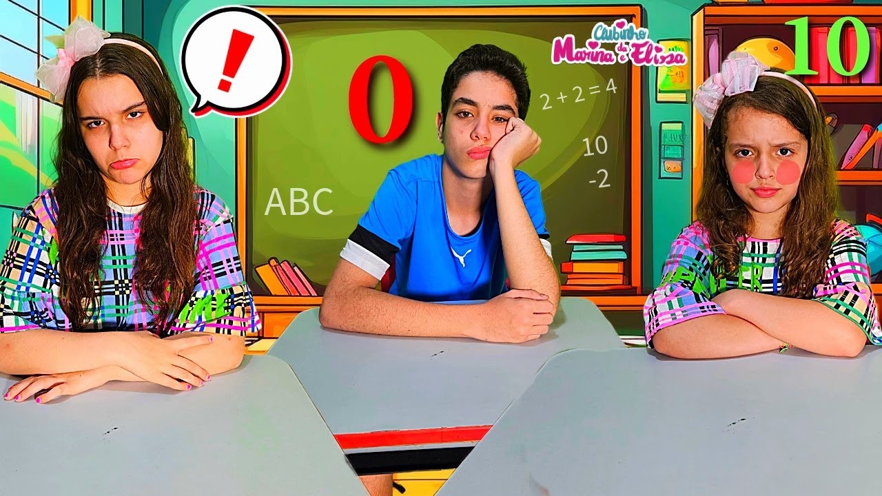 Marina e Elisa e amigos ensinam como ser INTELIGENTE e um BOM AMIGO na ...