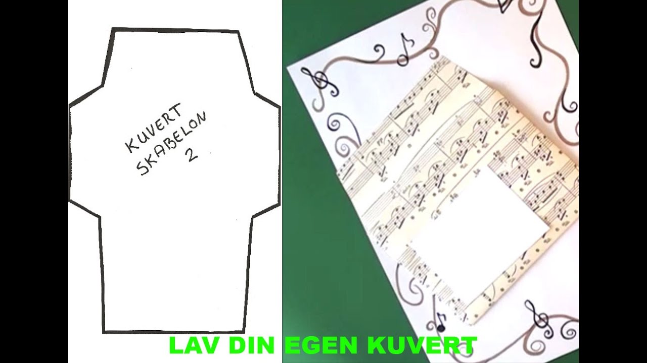 Lav din egen kuvert 2 - YouTube