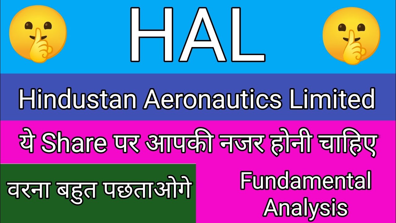 Hal Share | Hindustan Aeronautics Limited | Fundamental Analysis - YouTube