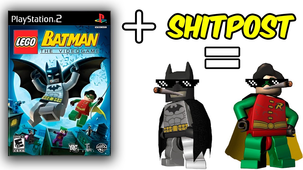 Lego Batman con SHITPOST es Muy GRACIOSO - YouTube