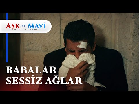 Cemal, Sevda'nın hırkasını koklayarak ağlıyor - Aşk ve Mavi 12. Bölüm