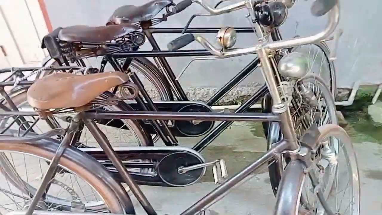 sepeda Fongers, Simplex dan Gazelle trio sepeda Onthel Belanda - YouTube