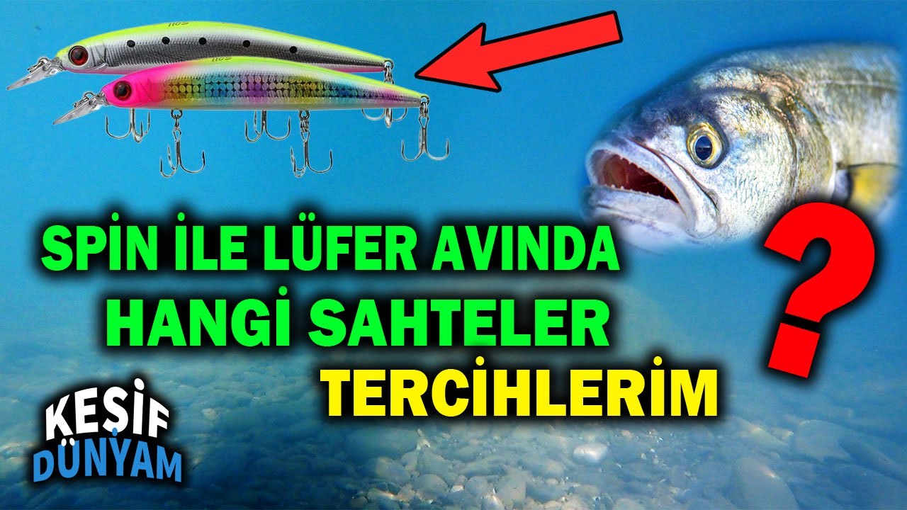 Lüfer İçin En İyi Sahte, Maket, Rapala | Sahte Tavsiyesi | Spin ile ...