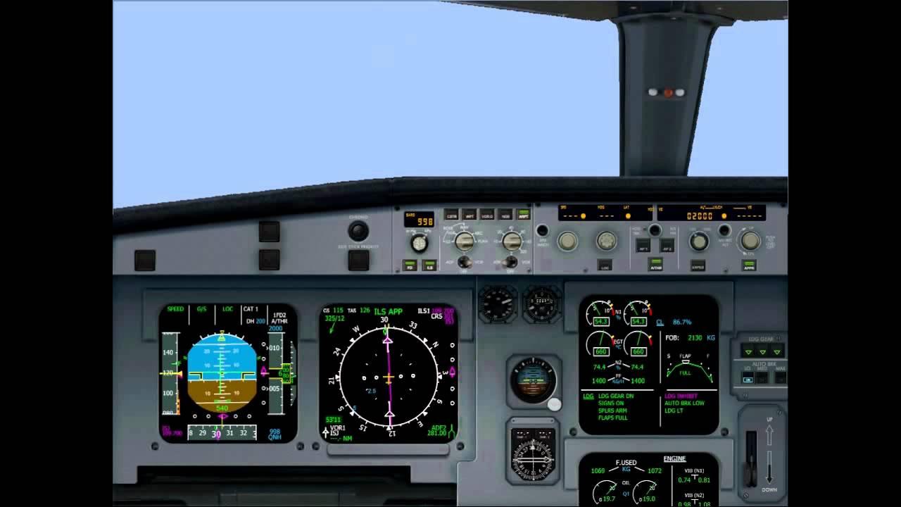 Wilco A320 Sharjah ILS CAT 1 landing - YouTube