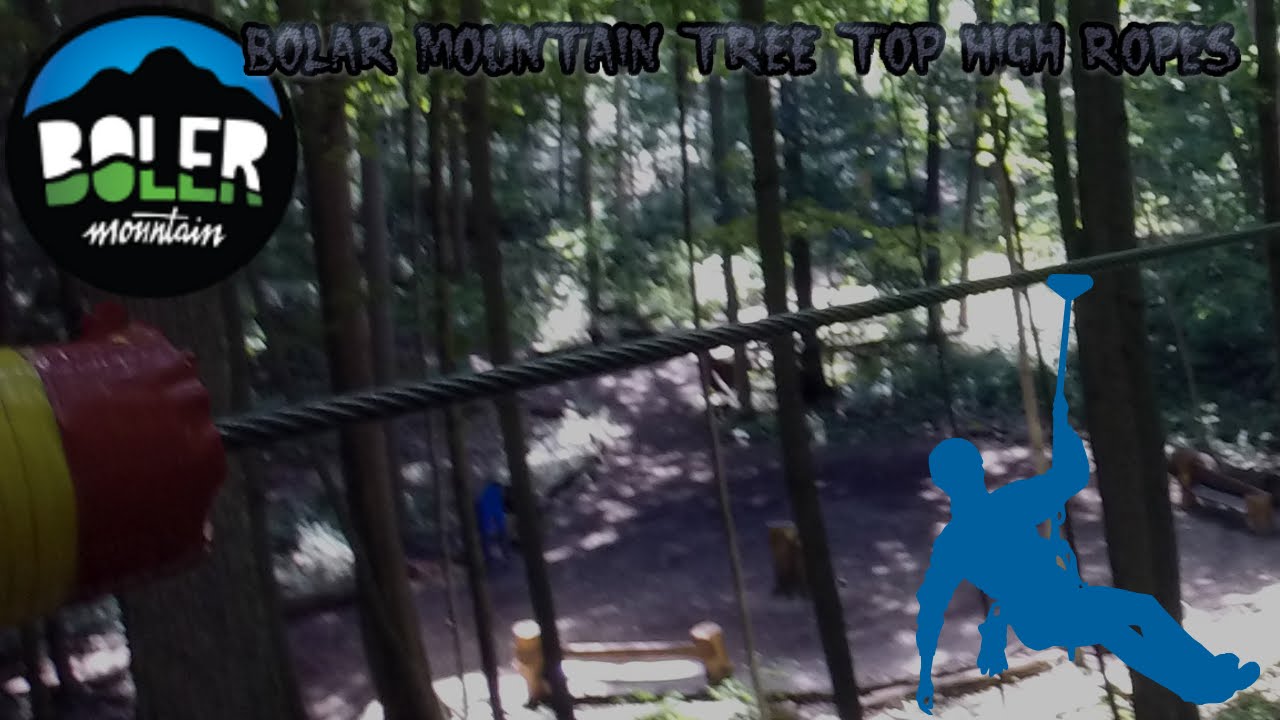 Boler Mountain High Ropes - YouTube