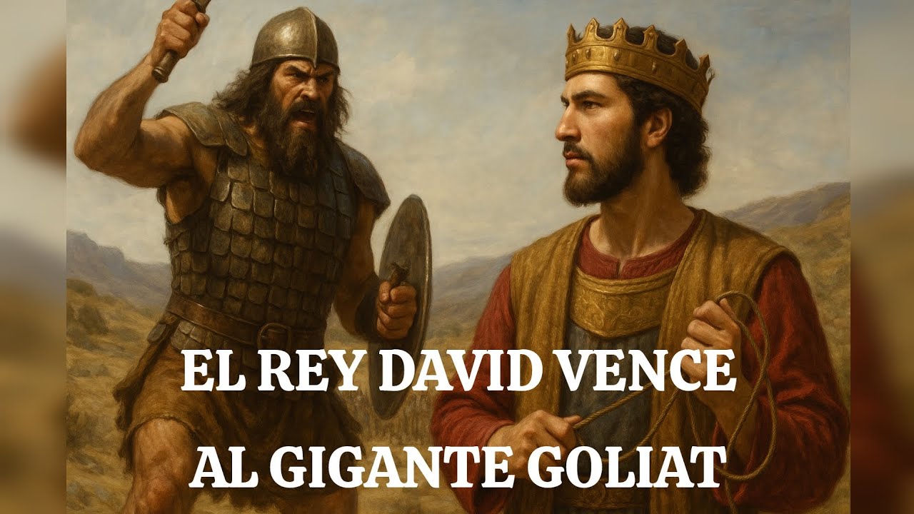 Historia Bíblica: ¡El Rey David vence al Gigante Goliat! - YouTube