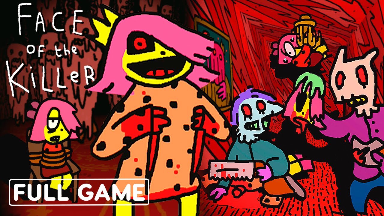 Face of the Killer - Cartoon Horror Game | Full Game Walkthrough ...