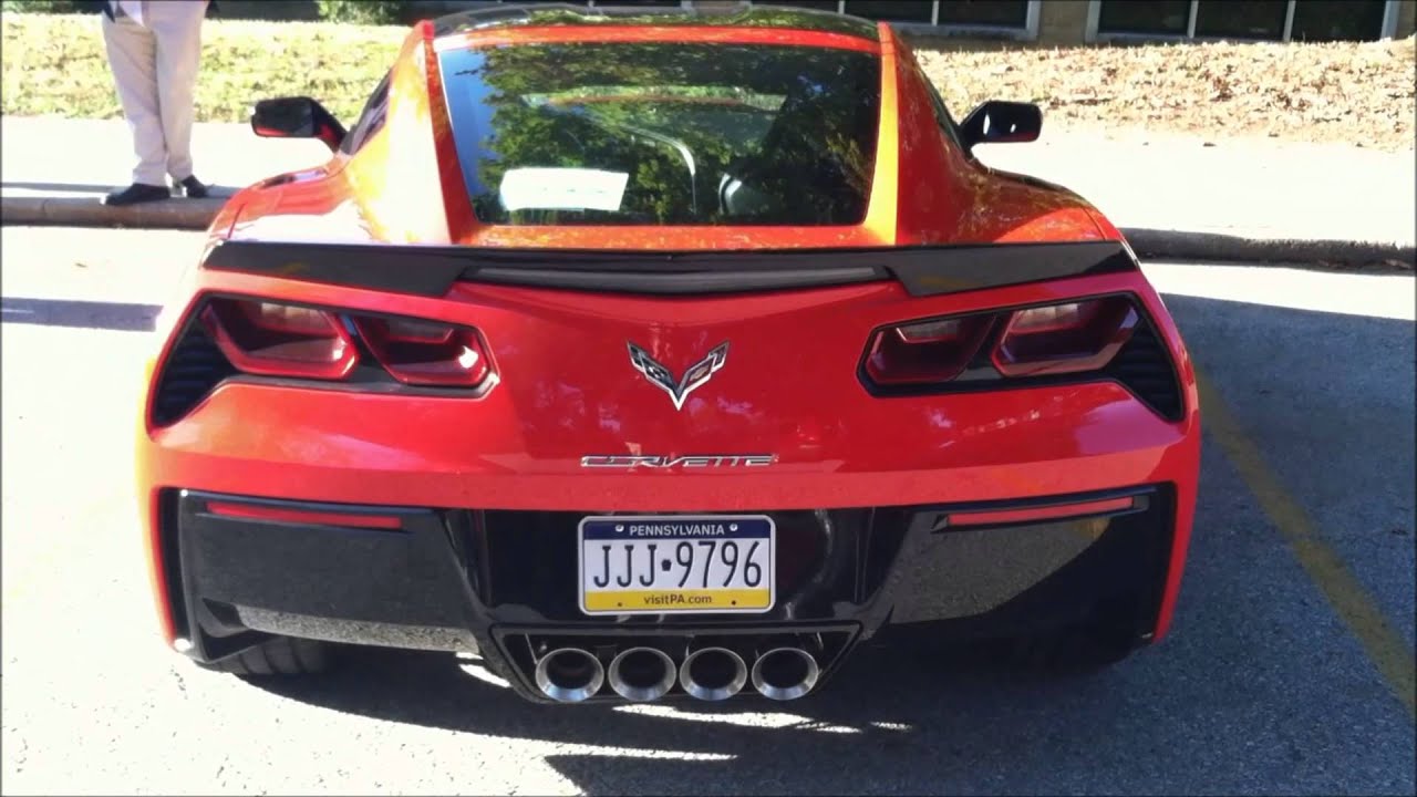 *NEW* 2014 C7 Corvette PLUS REVS!! - YouTube