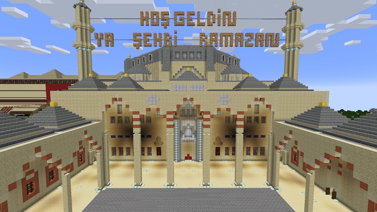 MINECRAFT - HOŞ GELDİN YA ŞEHRİ RAMAZAN ( #ramadan ) 🕌🌙 - YouTube