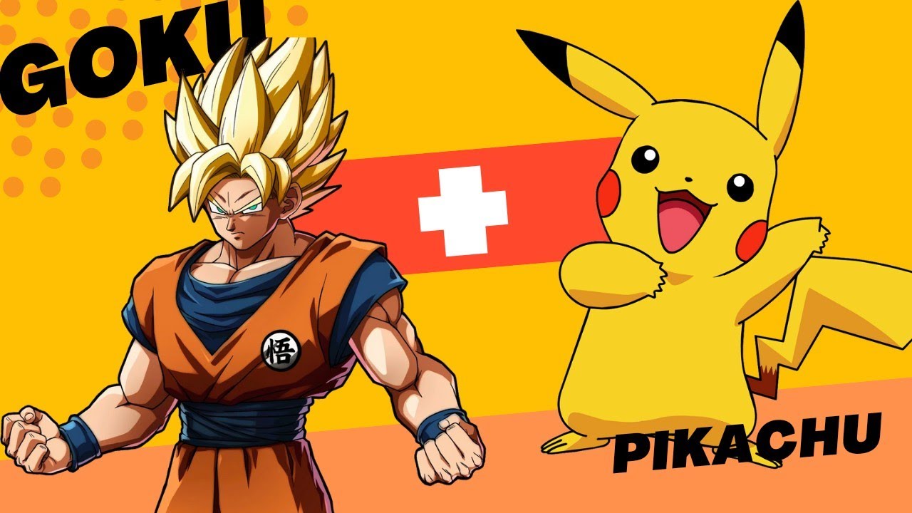 Goku and Pikachu fusion art #shorts #goku #pikachu #pokemon #dragonball ...