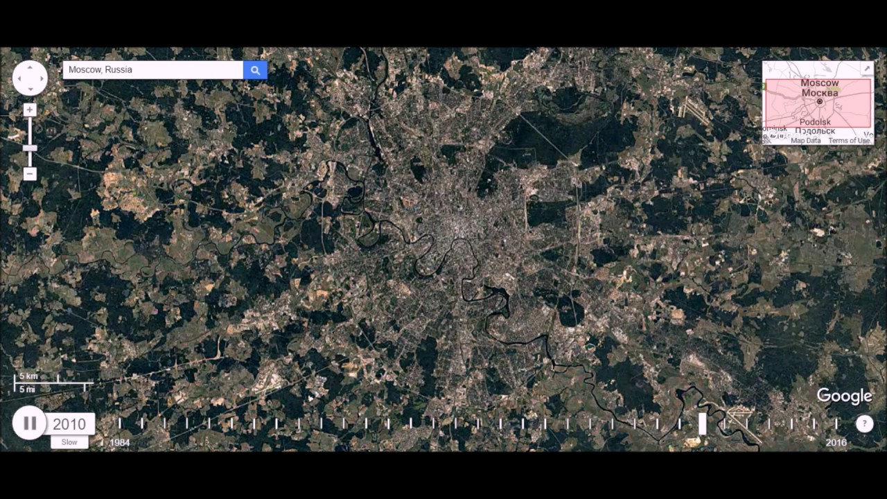 Moscow, Russia - Urban Sprawl Time Lapse - YouTube