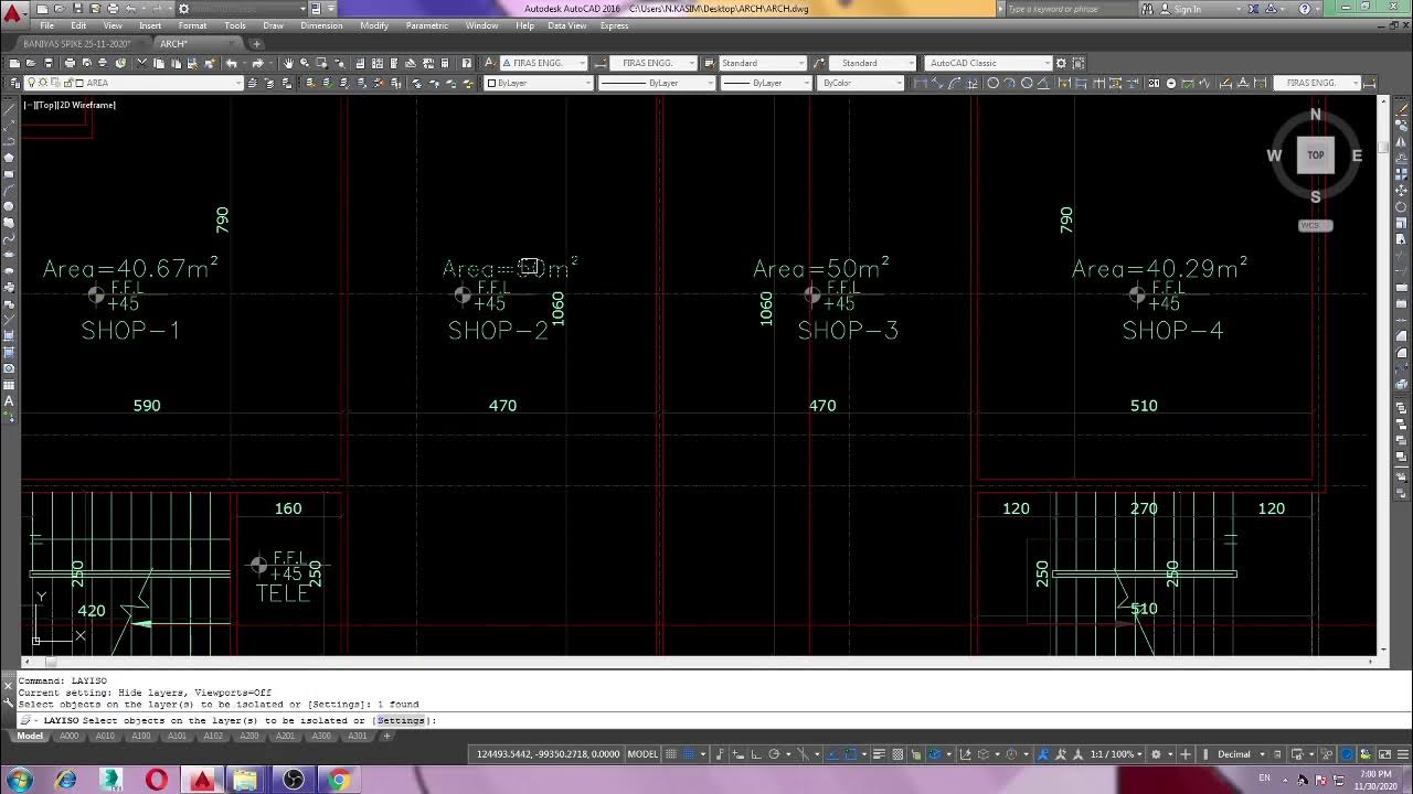 HOW TO LAYER ISOLATE IN AUTOCAD/ISOLATE COMMAND - YouTube