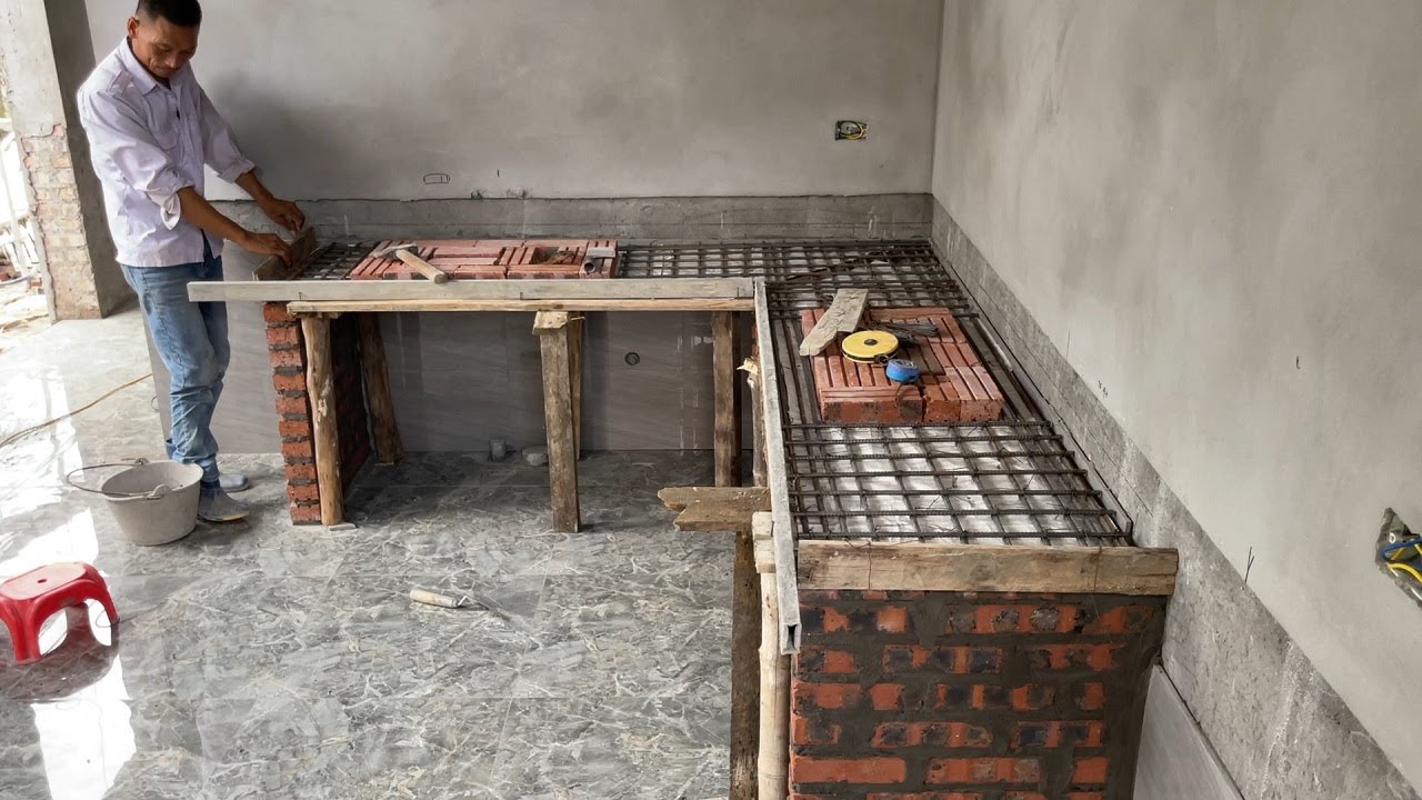 Techniques Construction & Installation Of Kitchen Tables Directly ...