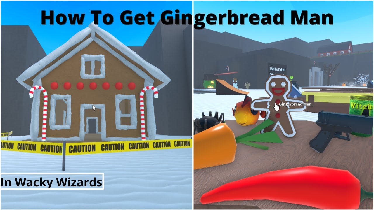 How To Get Gingerbread Man In Wacky Wizards - YouTube