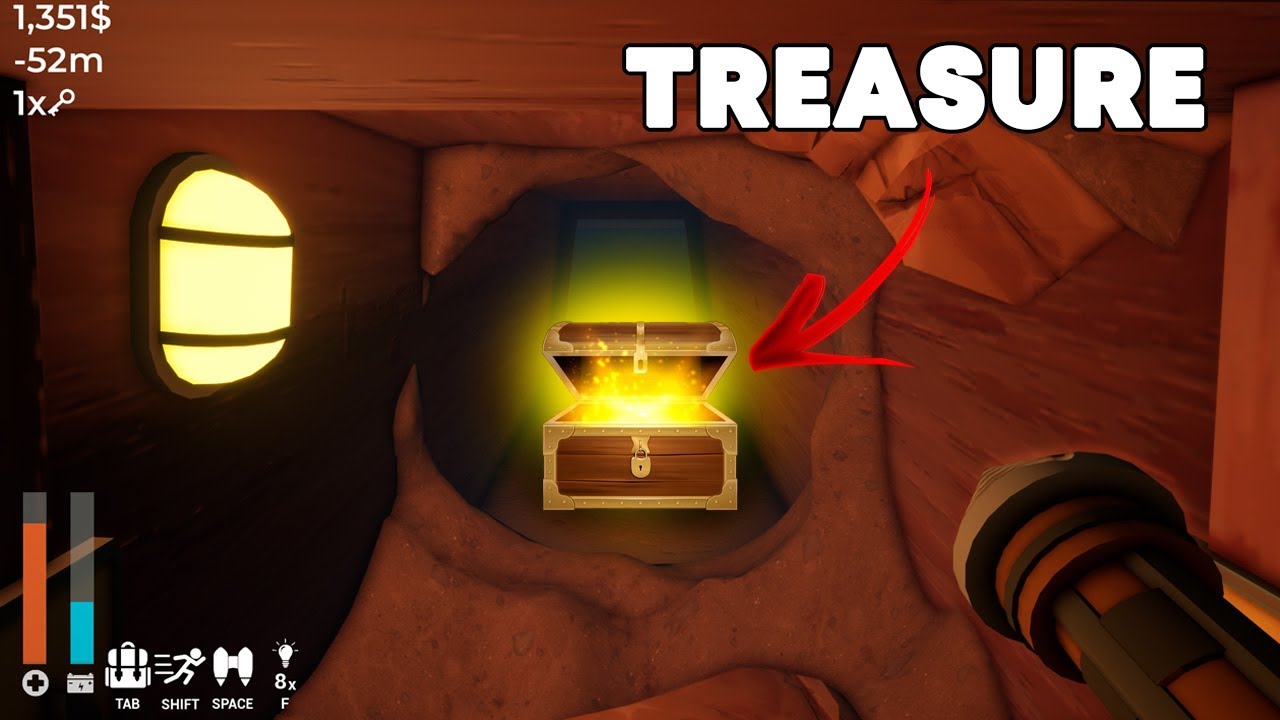 I Found a CHEST While Digging | DIG A HOLE - YouTube