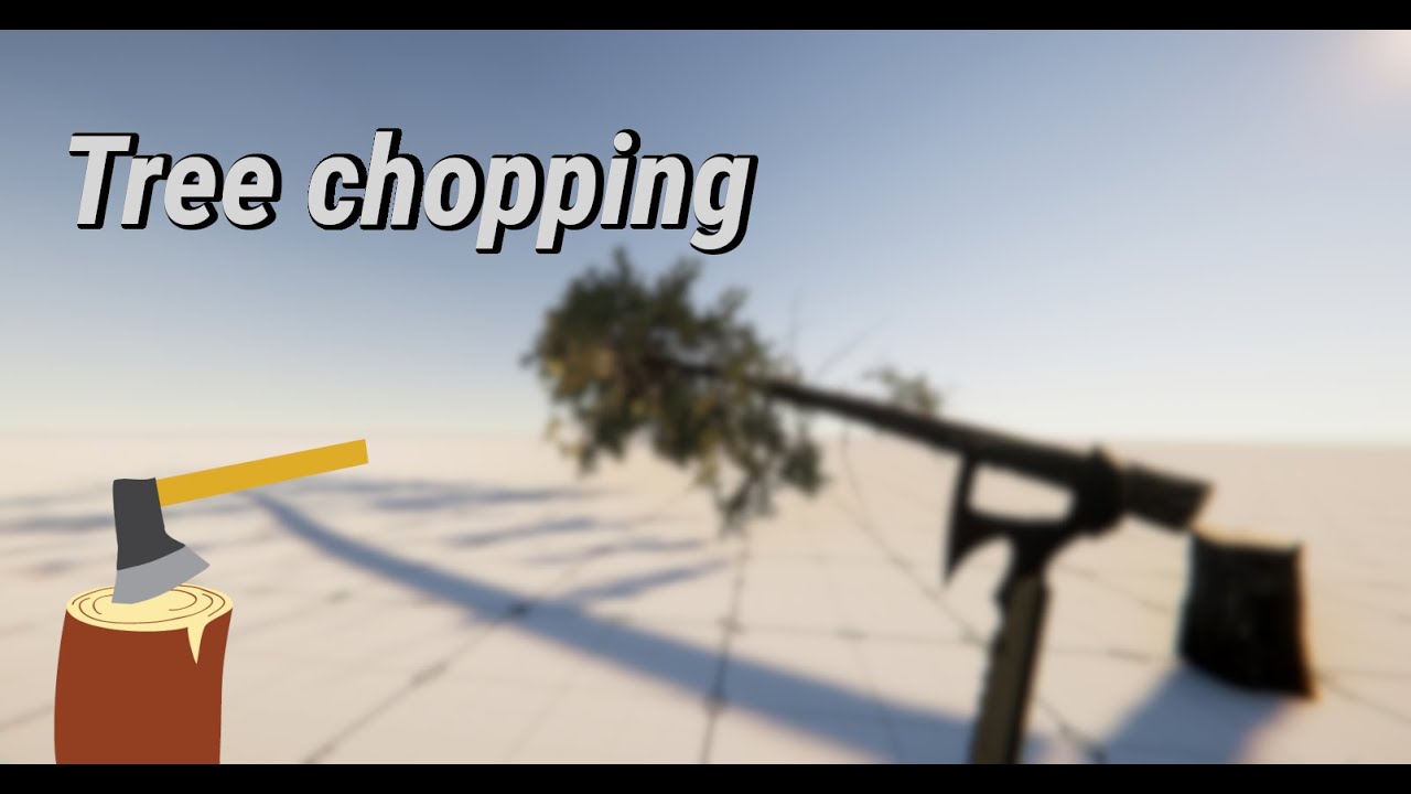New tree chopping system [WIP] - YouTube