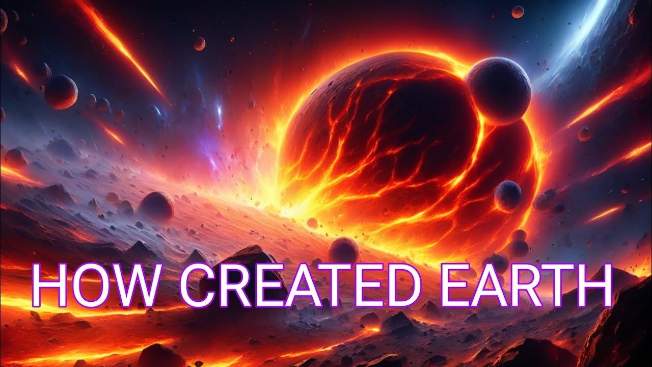 How Earth Formed: From Cosmic Dust to a Molten Planet - YouTube