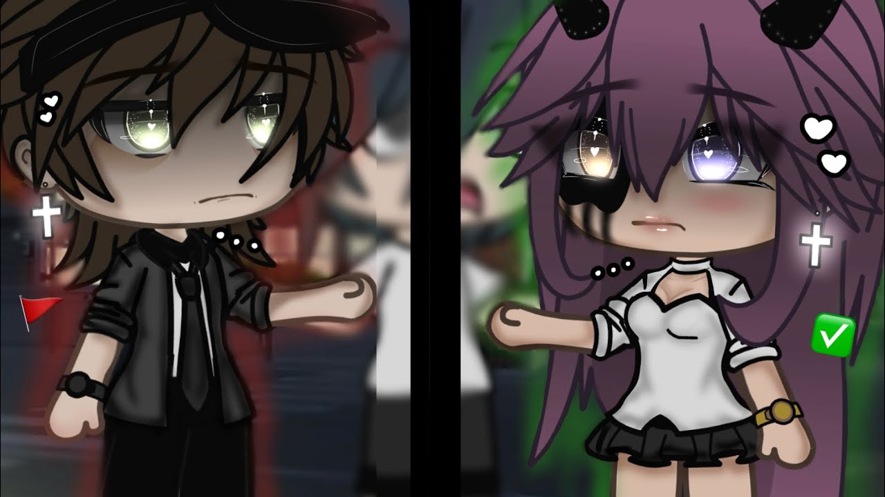 || 🚩|| red flag or green flag || || gacha life || gacha trend || 🫶🏼 ...
