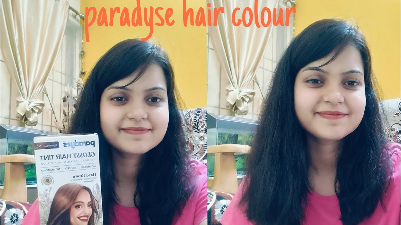 Paradyse Hair Tint||Brown hair colour honest review||Birds of Paradyse ...