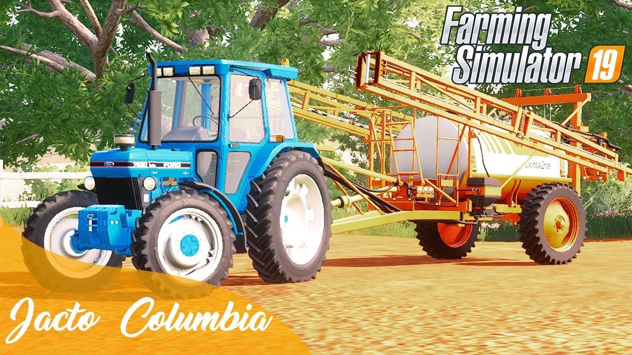 PULVERIZANDO A SOJA COM O FORD 7630 | FAZENDA FORTALEZA | Farming ...