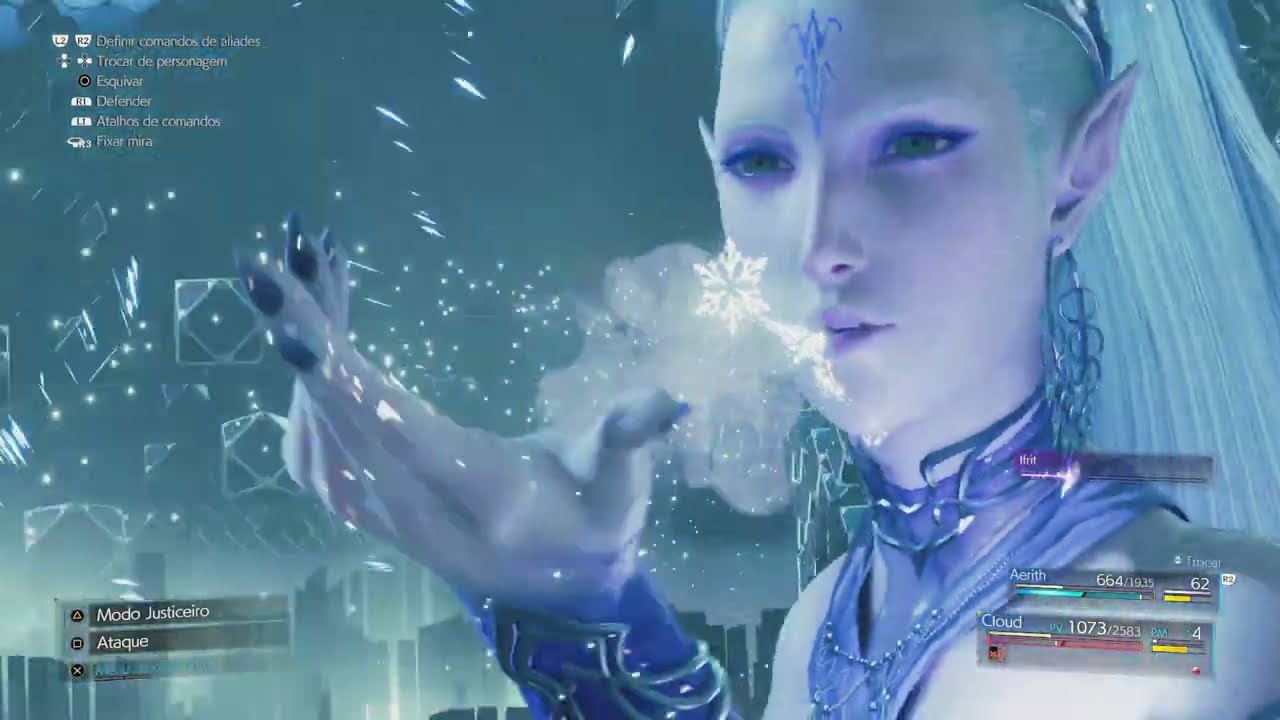 Shiva Boss Battle | FINAL FANTASY VII REMAKE - YouTube