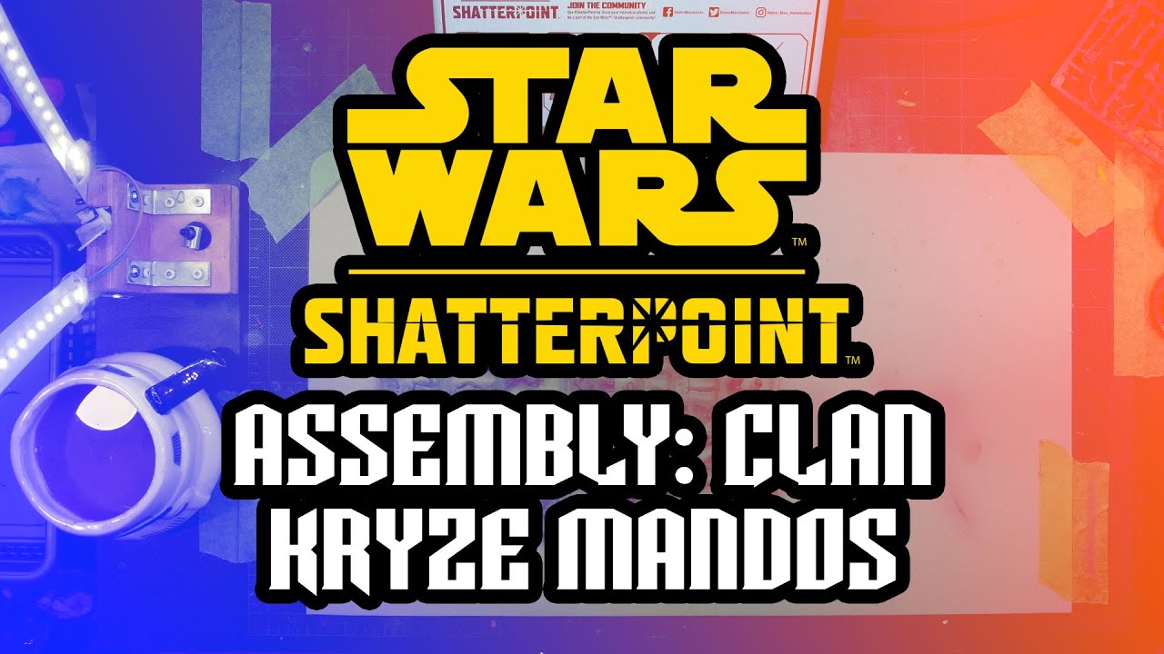 Clan Kryze Mandalorians - STAR WARS Shatterpoint Assembly Guide - YouTube